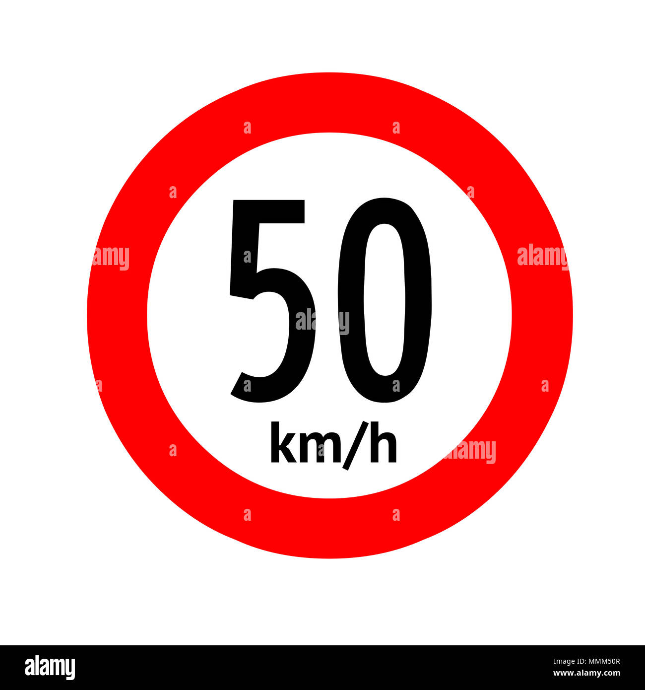 Maximum 50 Speed Limit Sign Stock Photos & Maximum 50 Speed Limit Sign ...