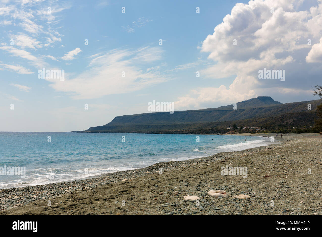 Peaceful beautiful tropical beach in Guantanamo province, Cuba Stock ...