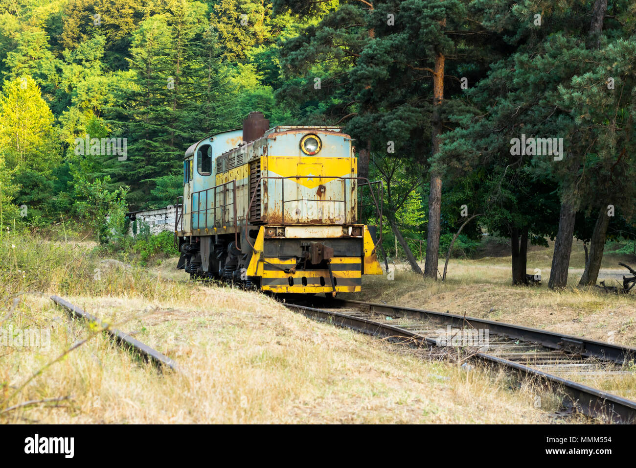 Soviet diesel locomotive hi-res stock photography and images - Alamy