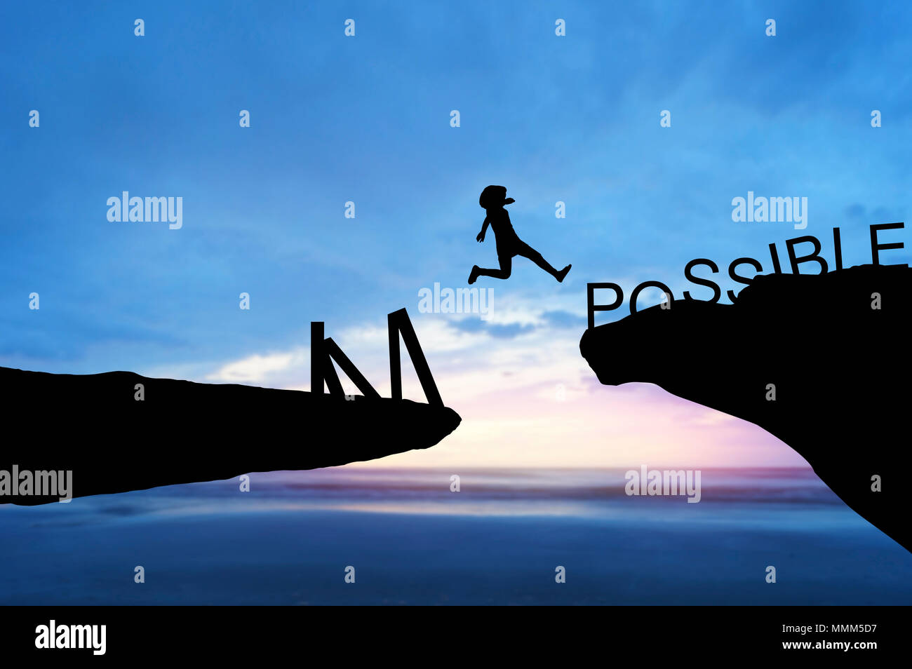 The impossible is possible hi-res stock photography and images - Alamy