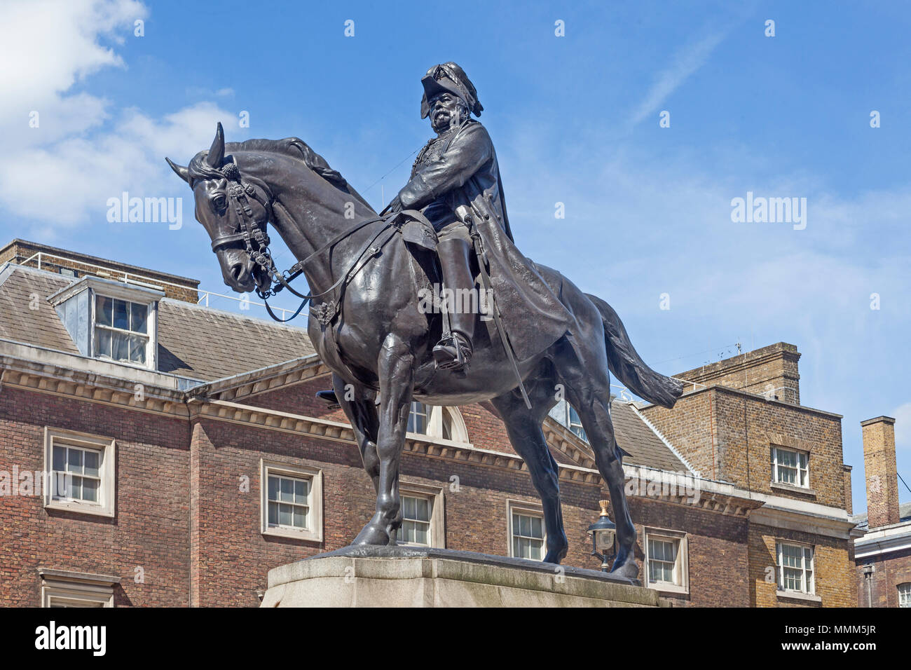 Duke of cambridge statue whitehall hi-res stock photography and images ...