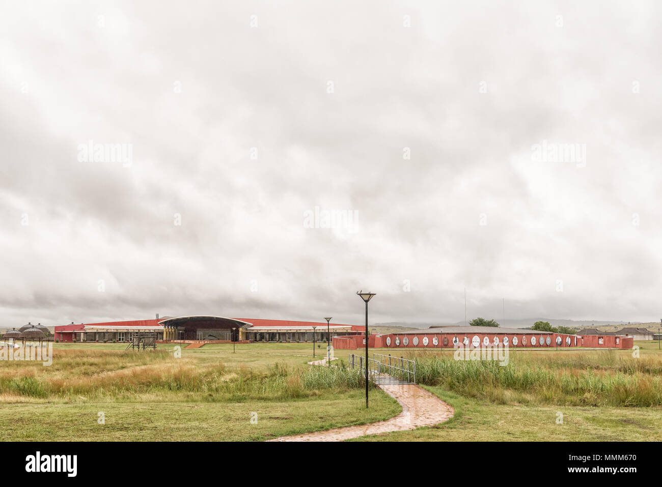 BLOEDRIVIER, SOUTH AFRICA - MARCH 22, 2018: The Ncome Zulu Heritage ...