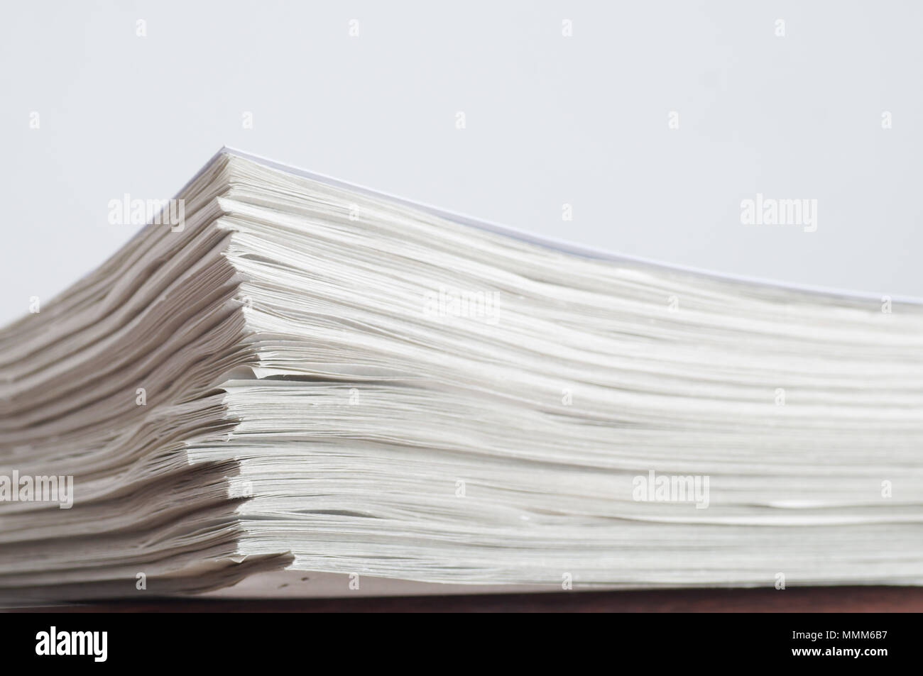 Pile of sheet hi-res stock photography and images - Alamy