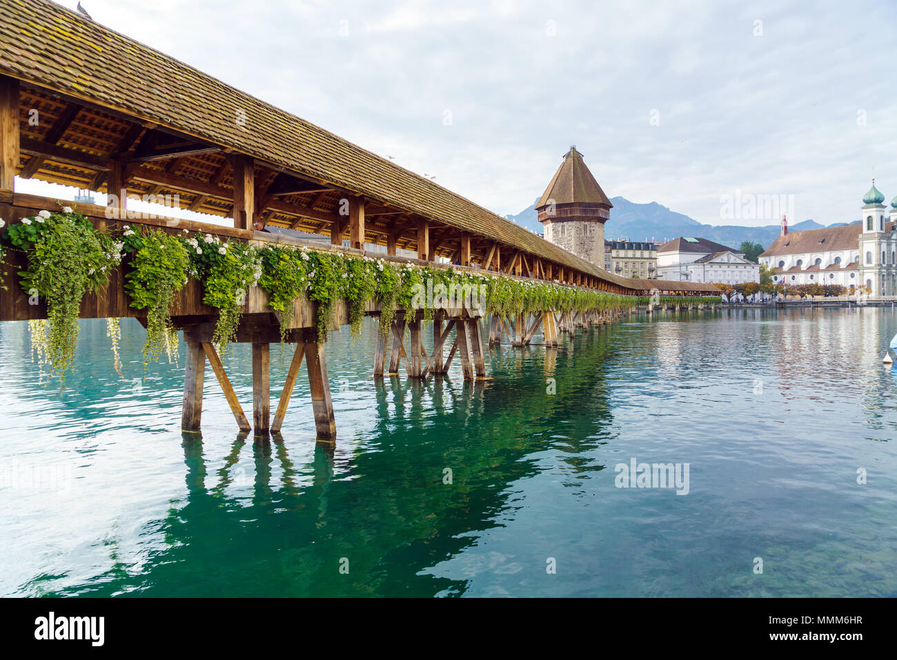 Lucerne chapel bridge paintings hi-res stock photography and images - Alamy