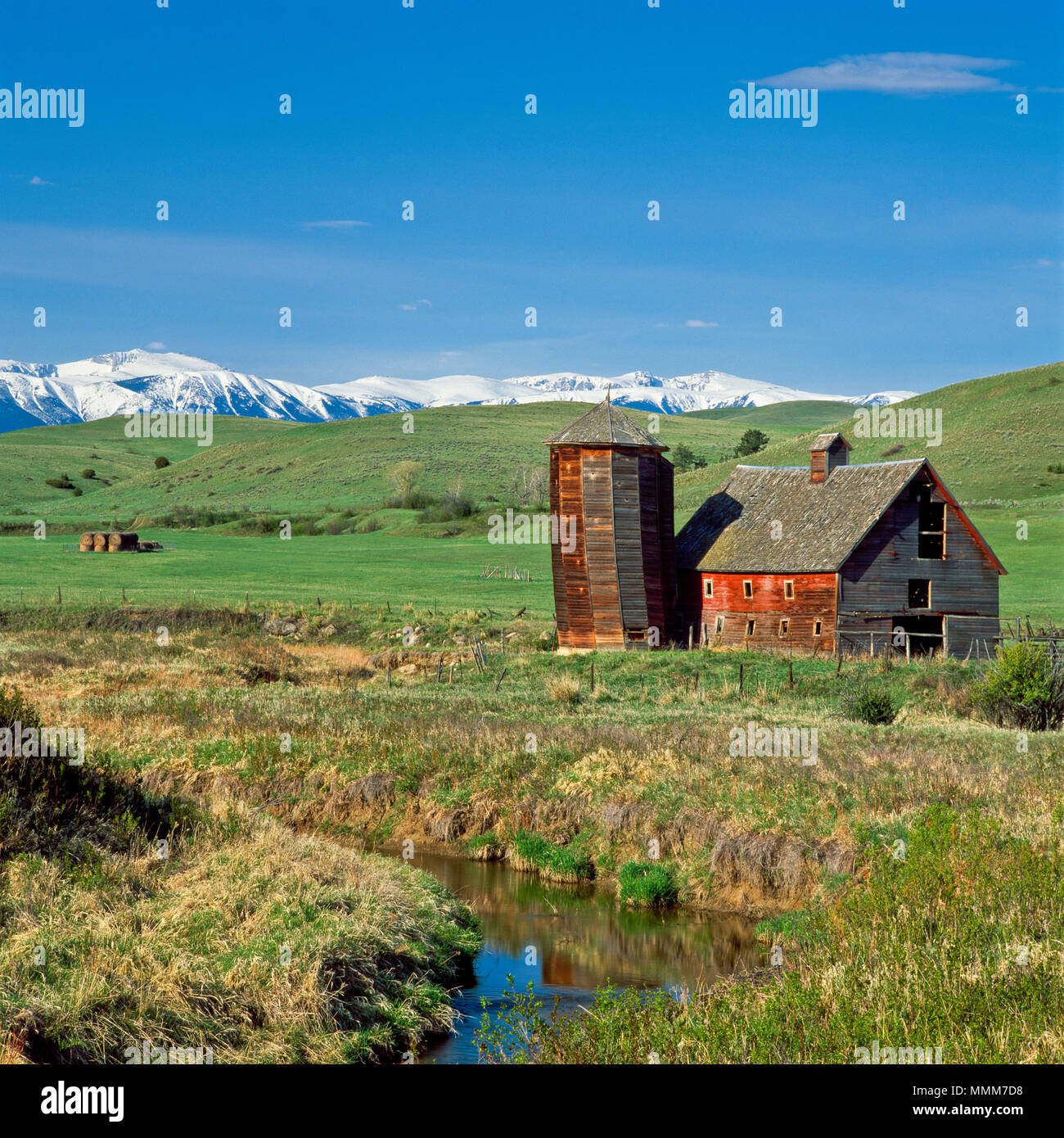 Silo landscape hi-res stock photography and images - Alamy