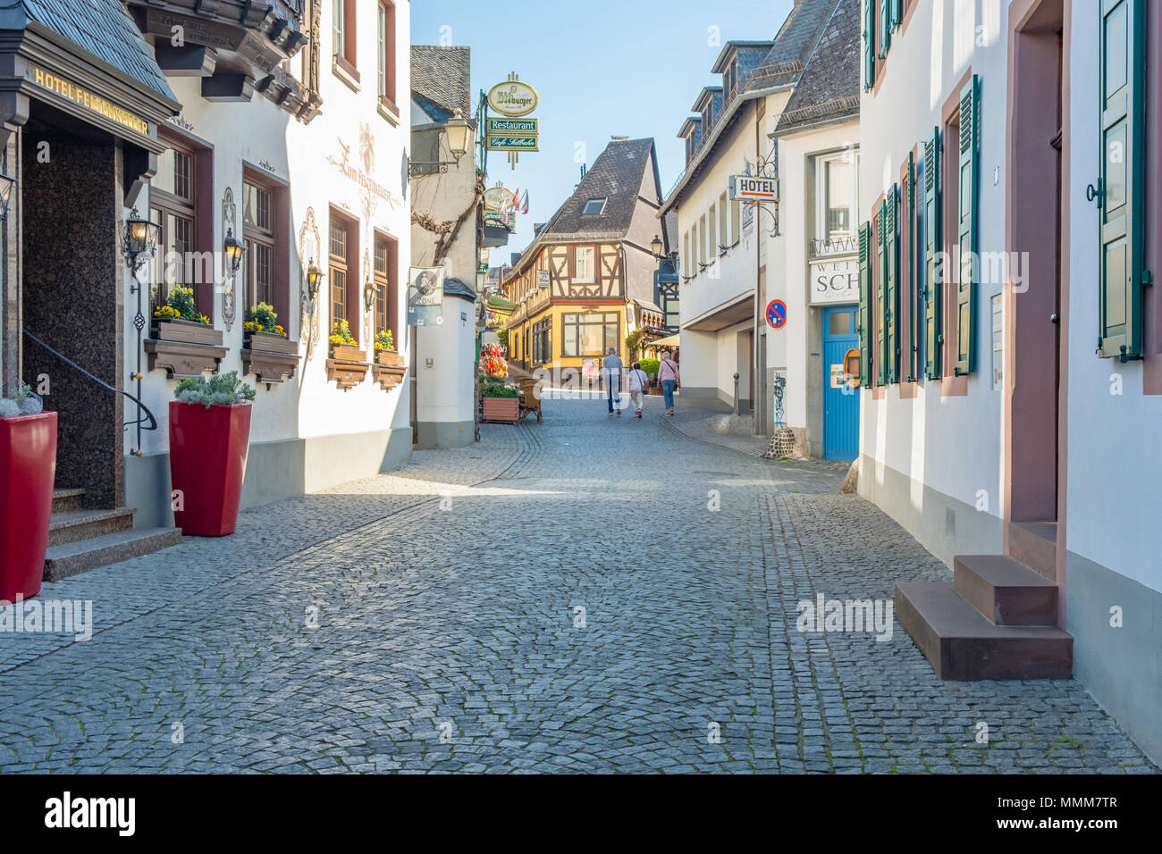 The streets are quiet in this early morning photograph of the ...