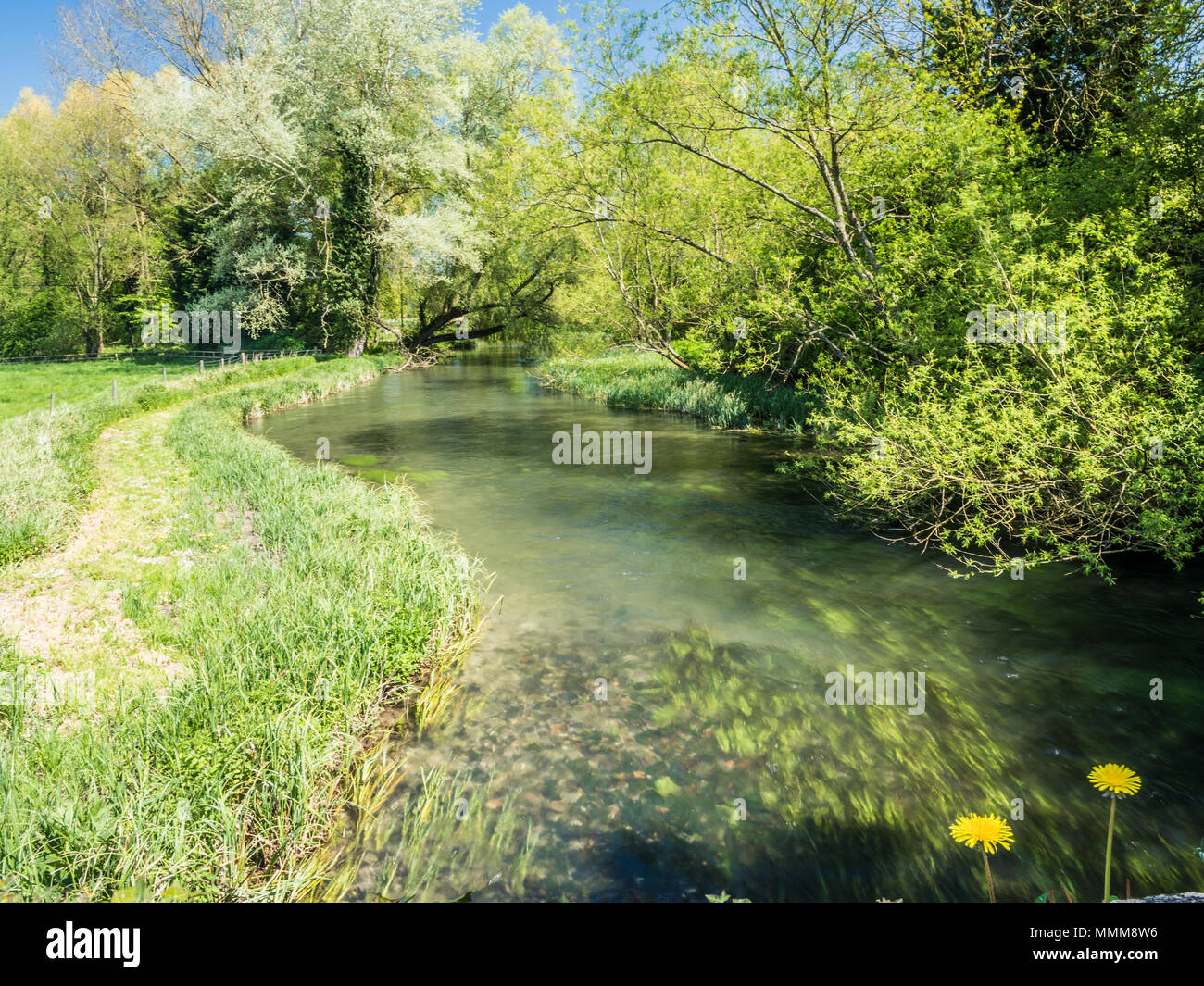 Ramsbury wiltshire river hi-res stock photography and images - Alamy