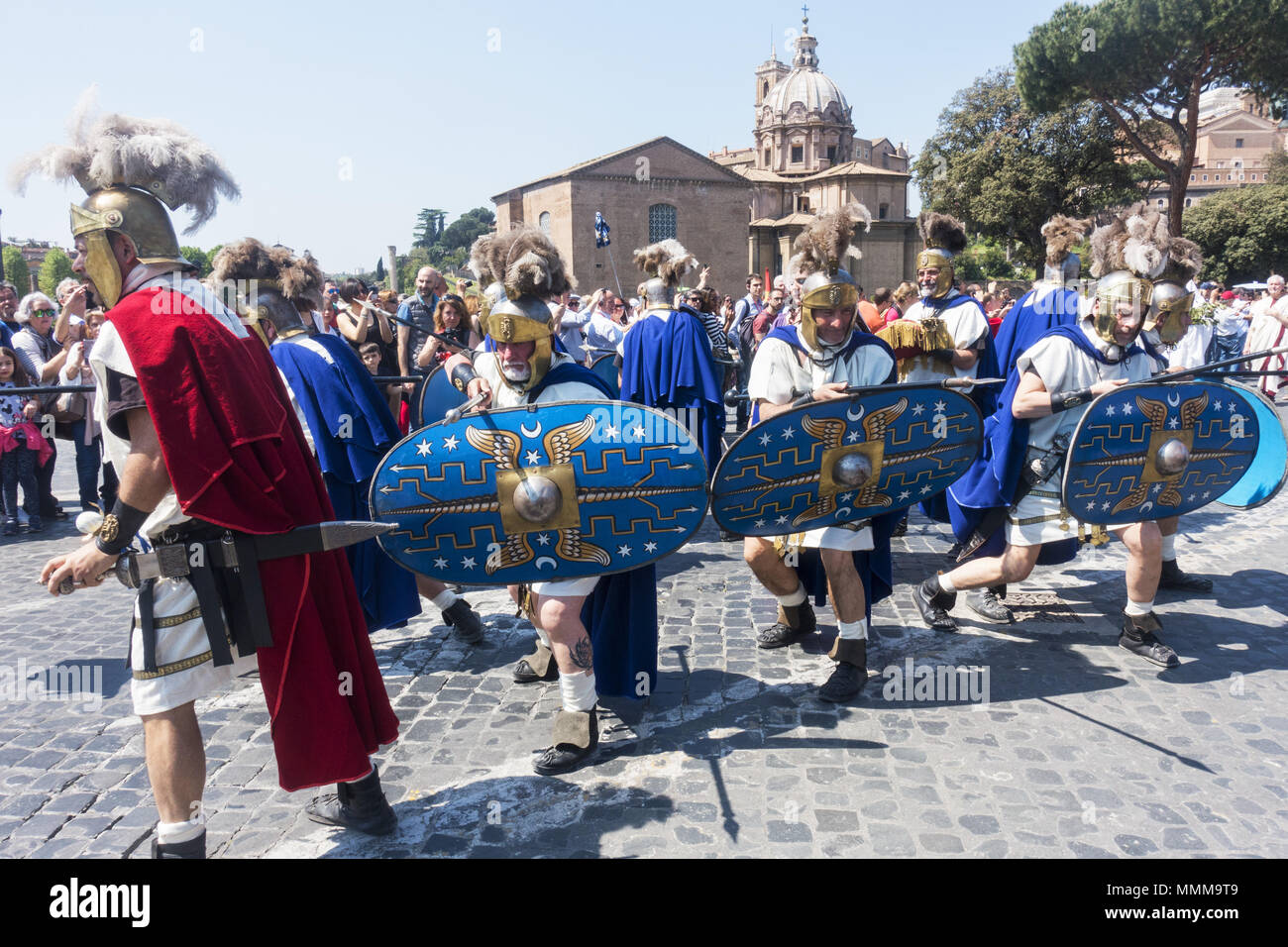 Rome, Italy. 22nd April, 2018. Natale di Roma in Rome Reenactment to ...