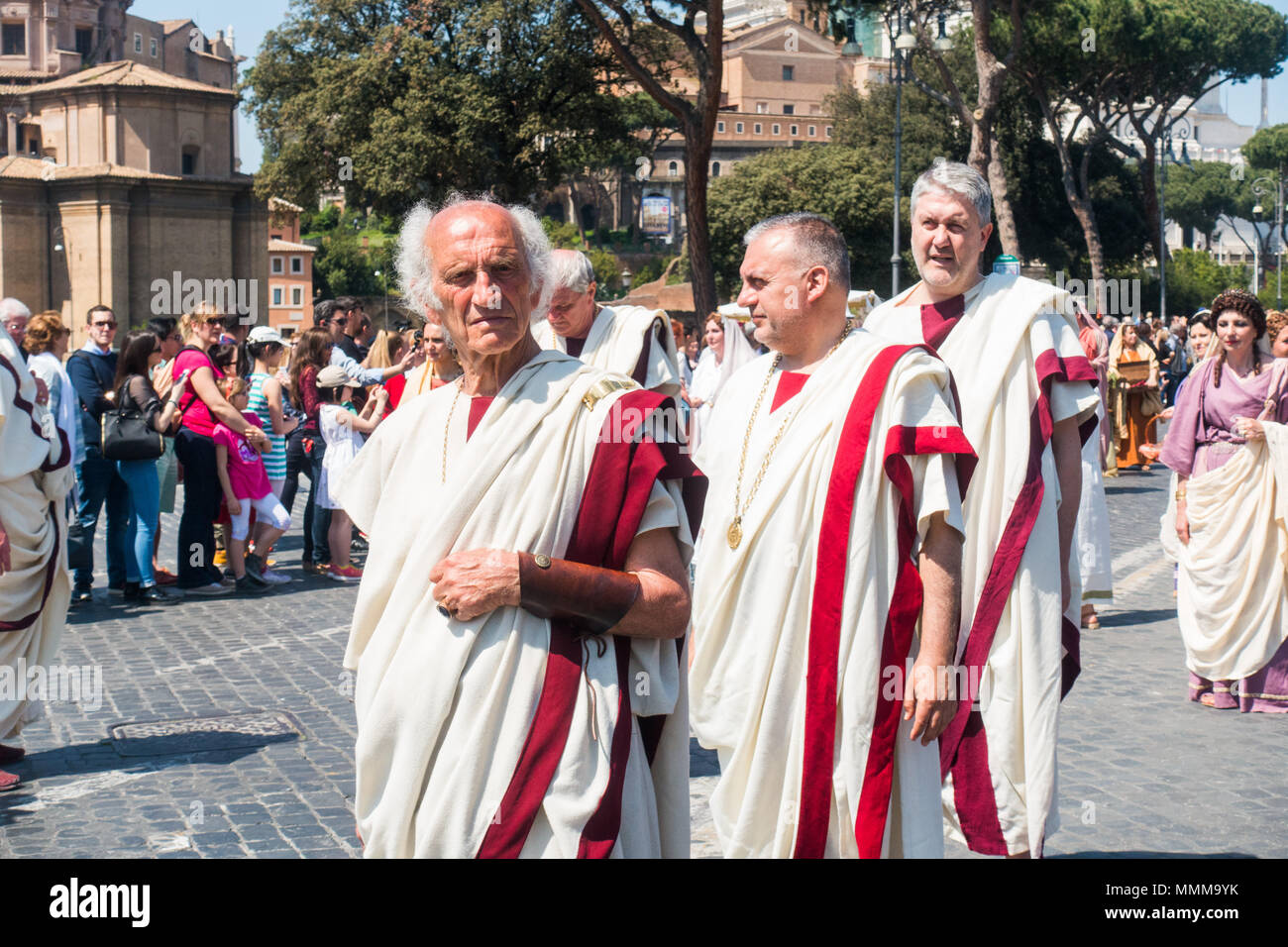 Rome, Italy. 22nd April, 2018. Natale di Roma in Rome Reenactment to ...