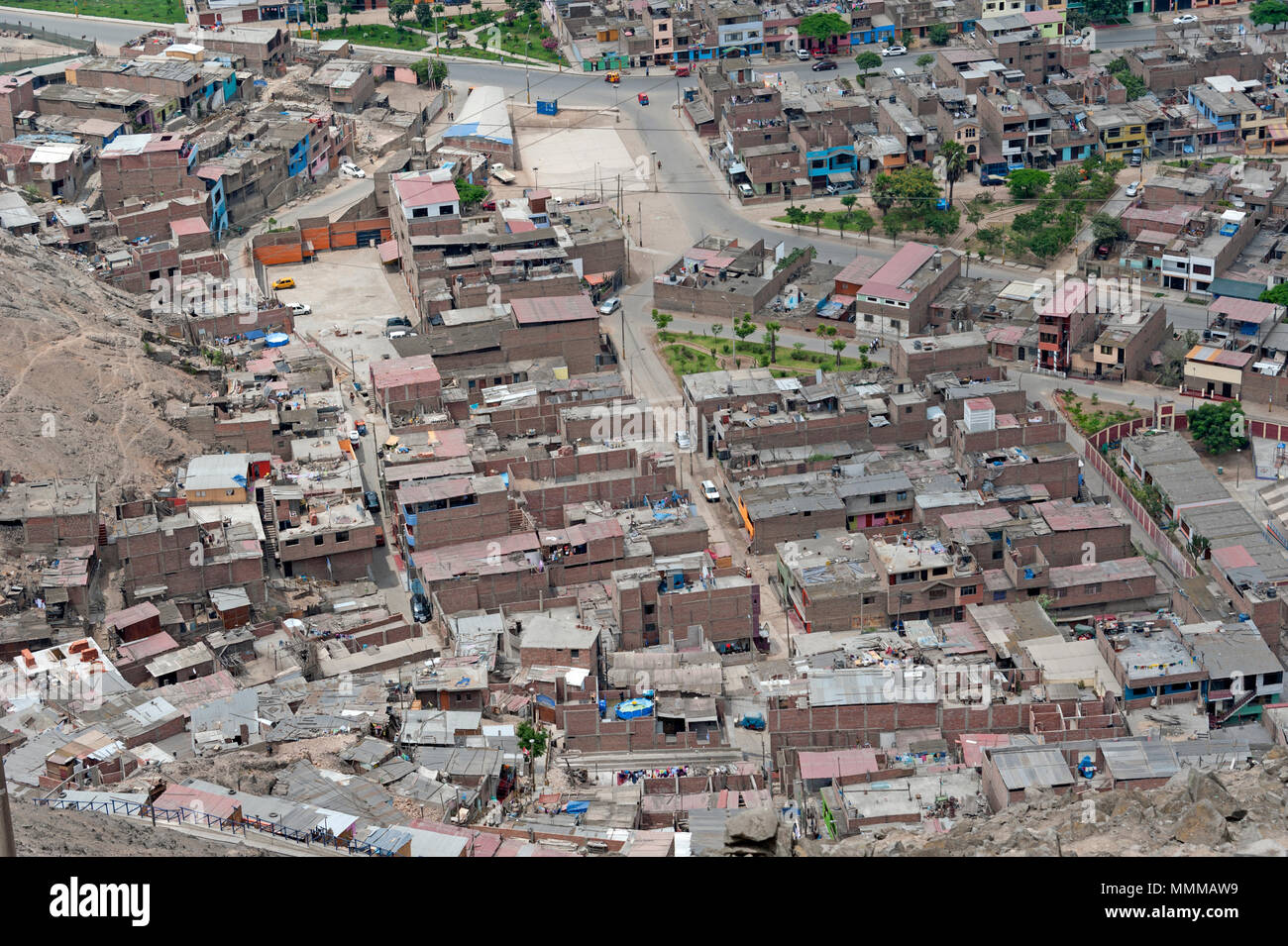 Cityscape Lima, Peru Stock Photo - Alamy