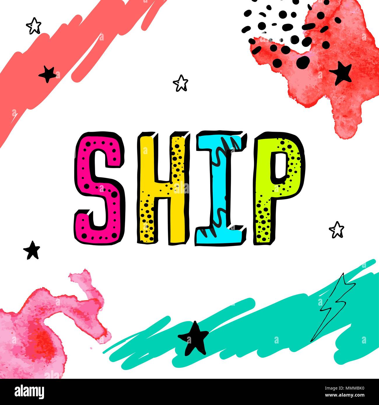 Slang text Stock Vector Images - Alamy