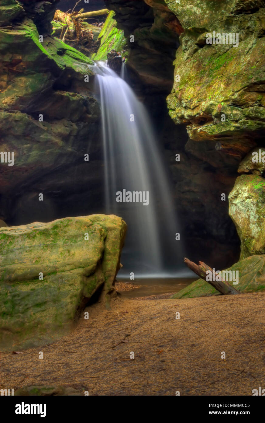 The early spring rains bring green back to Conkle's Hollow in Hocking ...