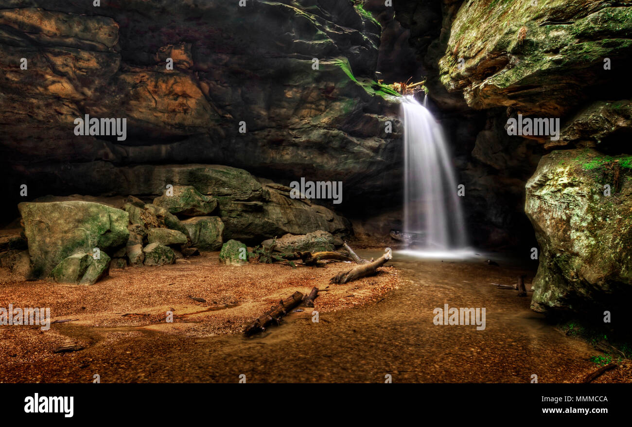 The spring rains bring waterfalls and fresh greens to the beautiful ...