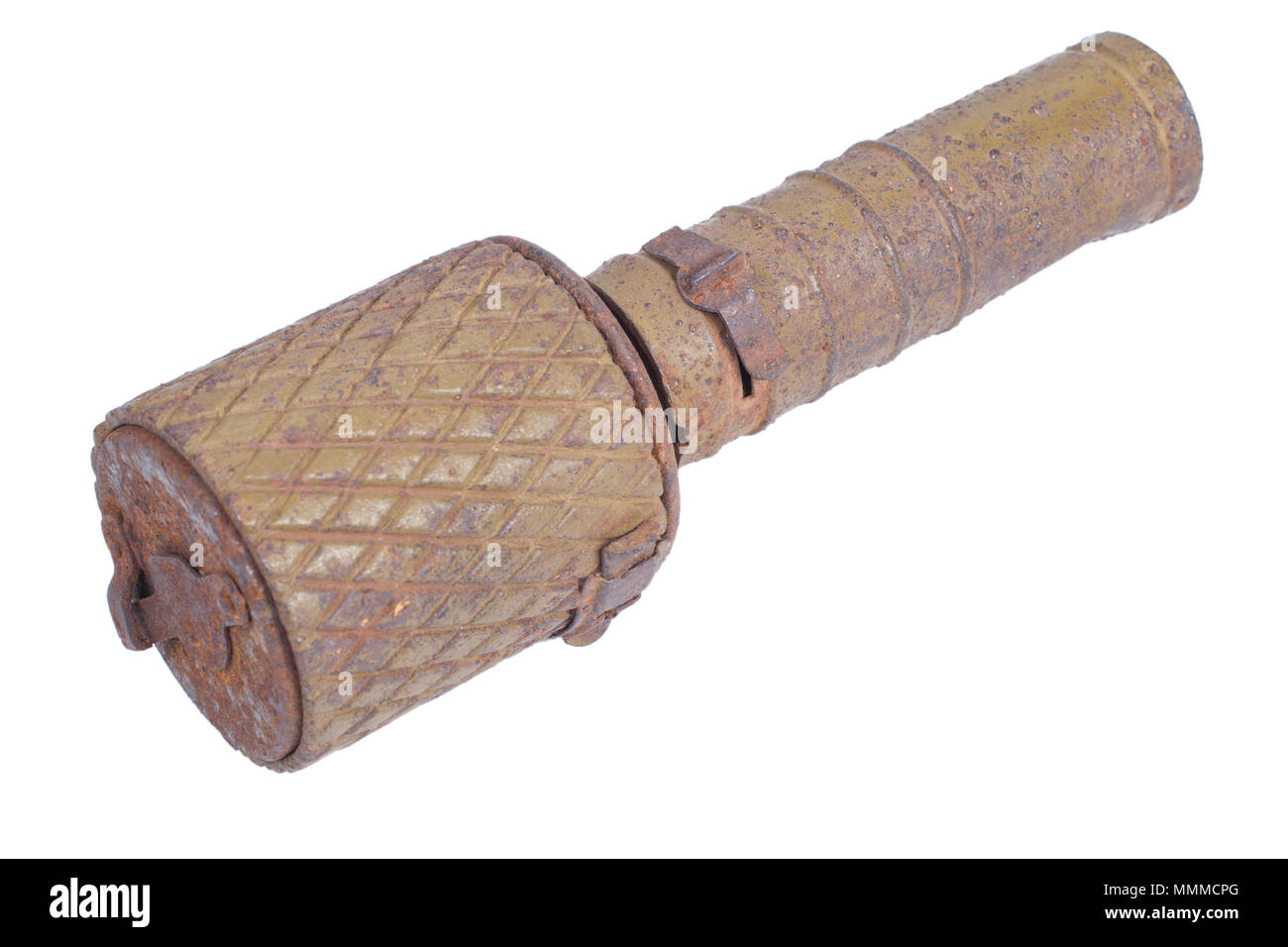 Red Army WW2 hand grenade isolated on a white background Stock Photo ...