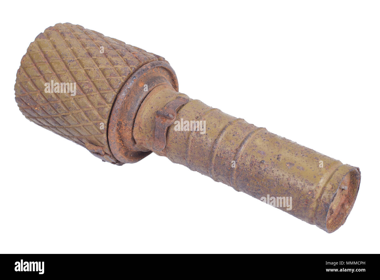 Red Army WW2 hand grenade isolated on a white background Stock Photo ...
