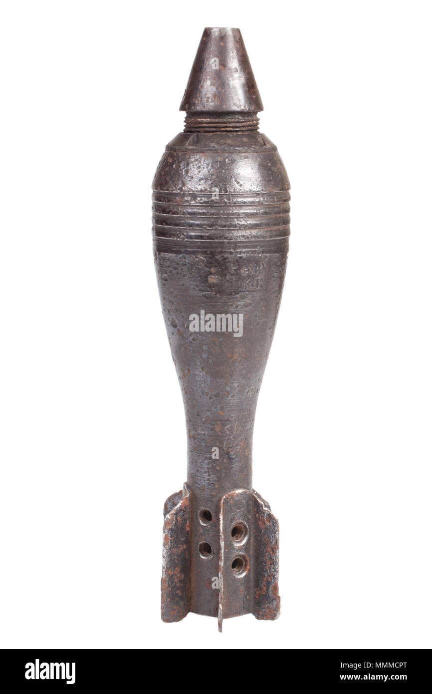 World War II mortar shell Stock Photo - Alamy