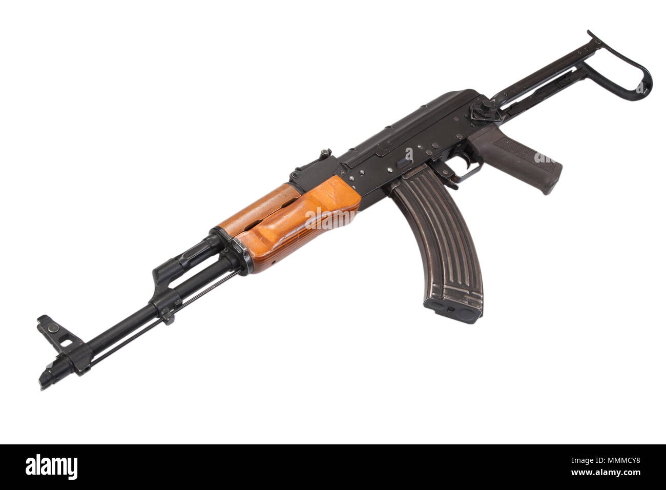 Russian rifle kalashnikov ak47 Cut Out Stock Images & Pictures - Alamy