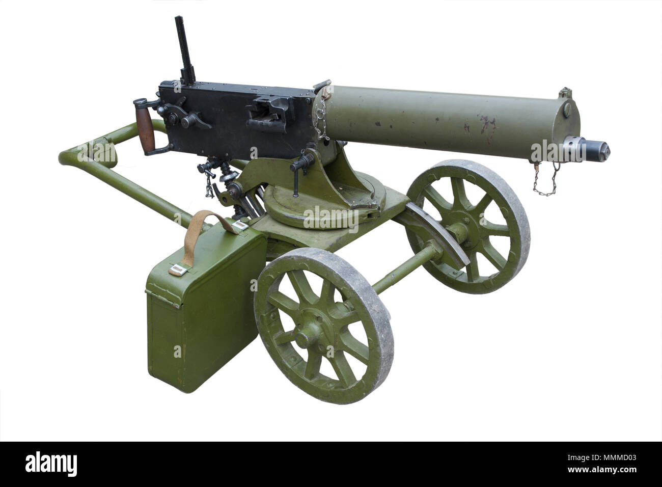 War maxim Cut Out Stock Images & Pictures - Alamy