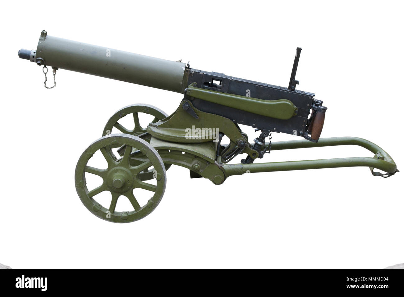WWI machine gun Stock Photo - Alamy