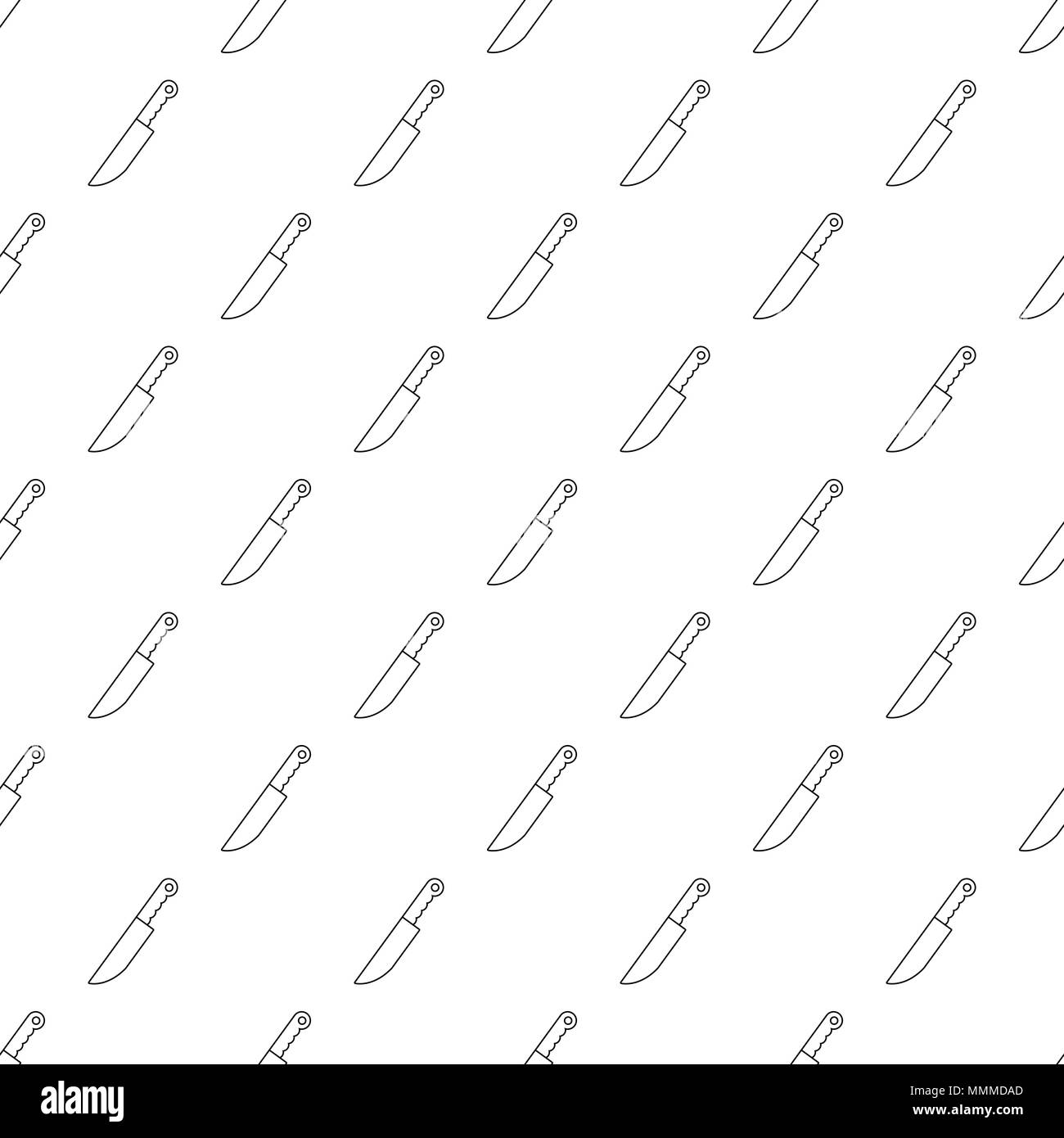 Knife pattern vector seamless Stock Vector Image & Art - Alamy