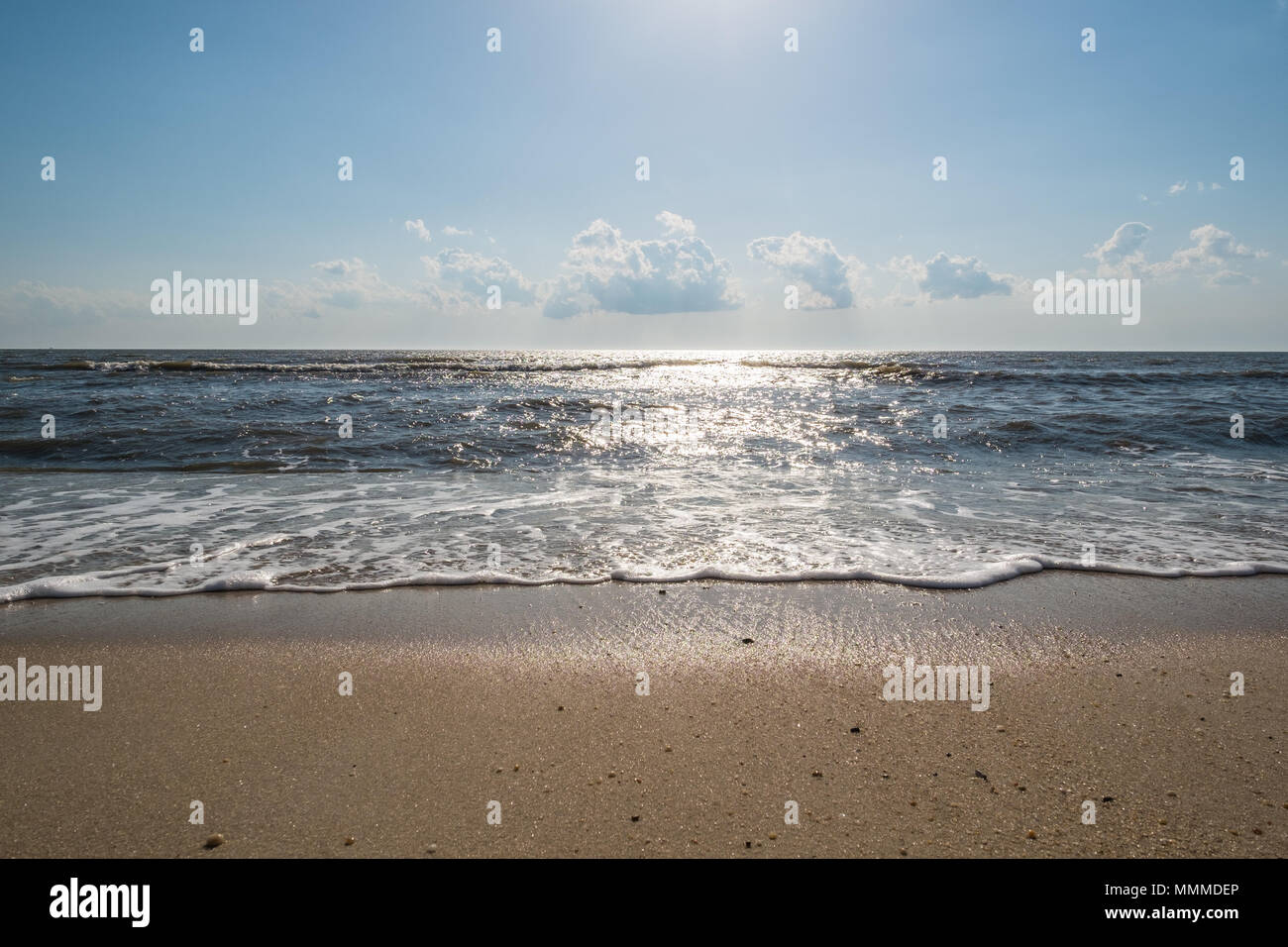 A peaceful sunny day on the Delaware Bay Stock Photo - Alamy