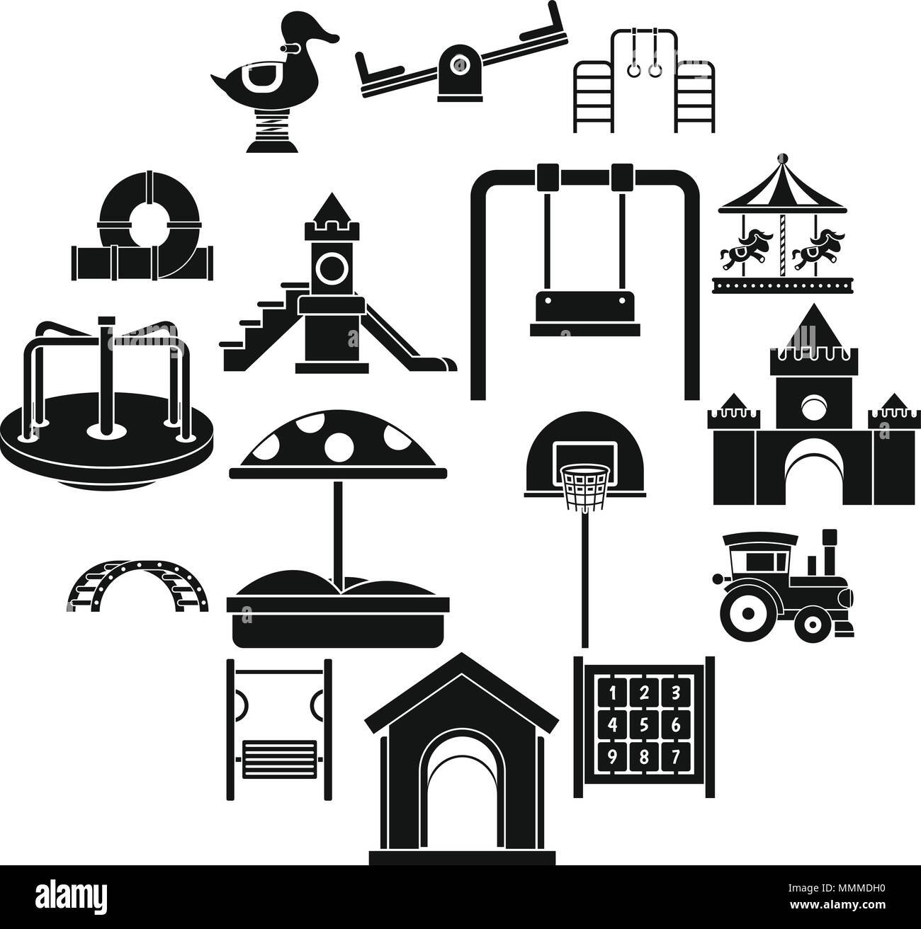 Playground icons set, simple style Stock Vector Image & Art - Alamy Playground icons set, simple style Stock Vector Image & Art - Alamy