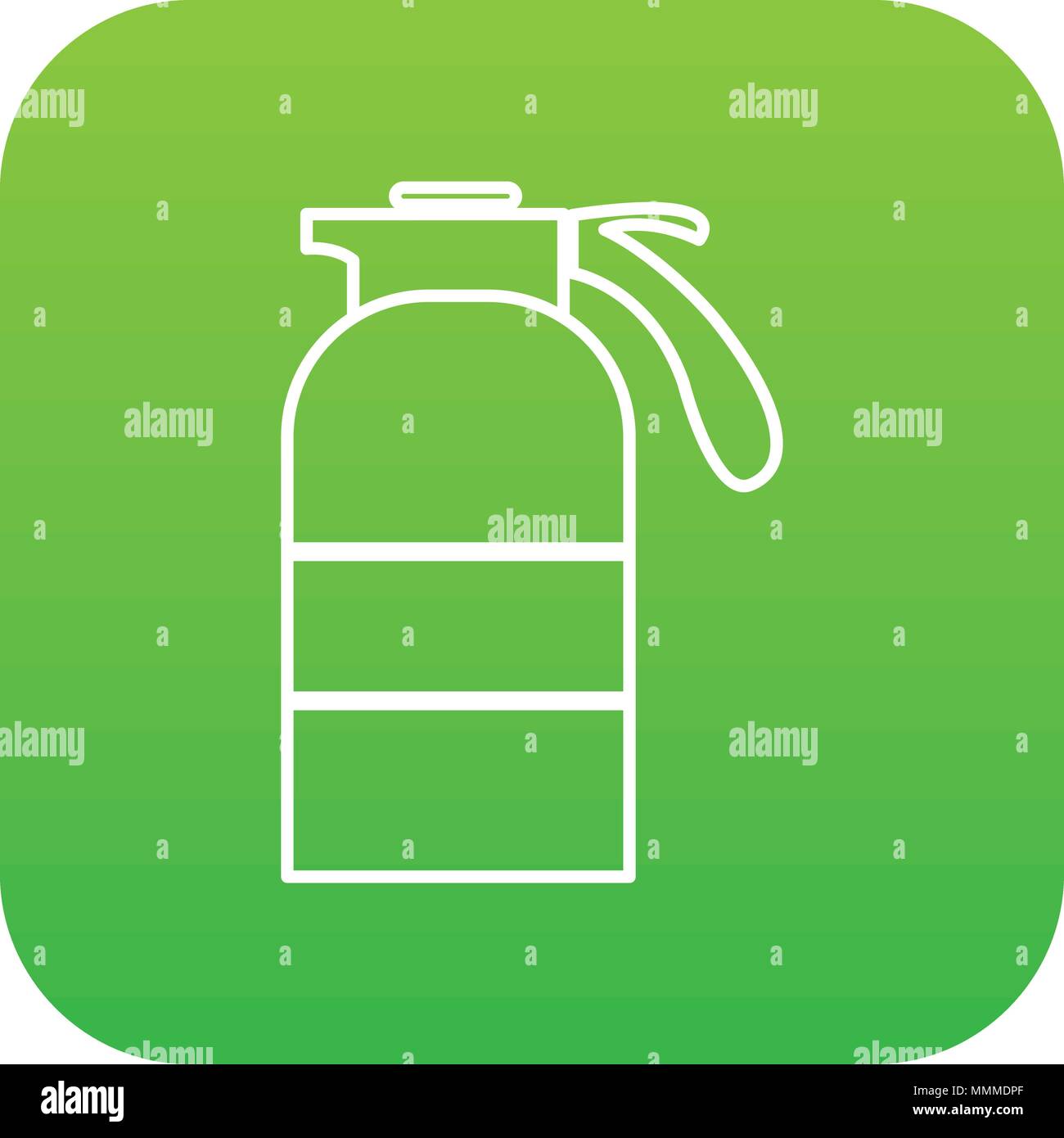 Sprayer container icon green vector Stock Vector Image & Art - Alamy