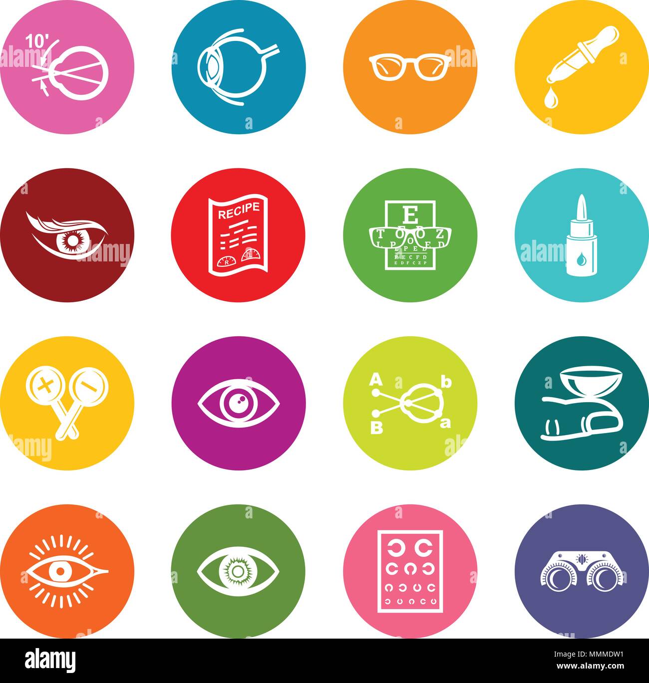 Dentist ophthalmologist Stock Vector Images - Alamy