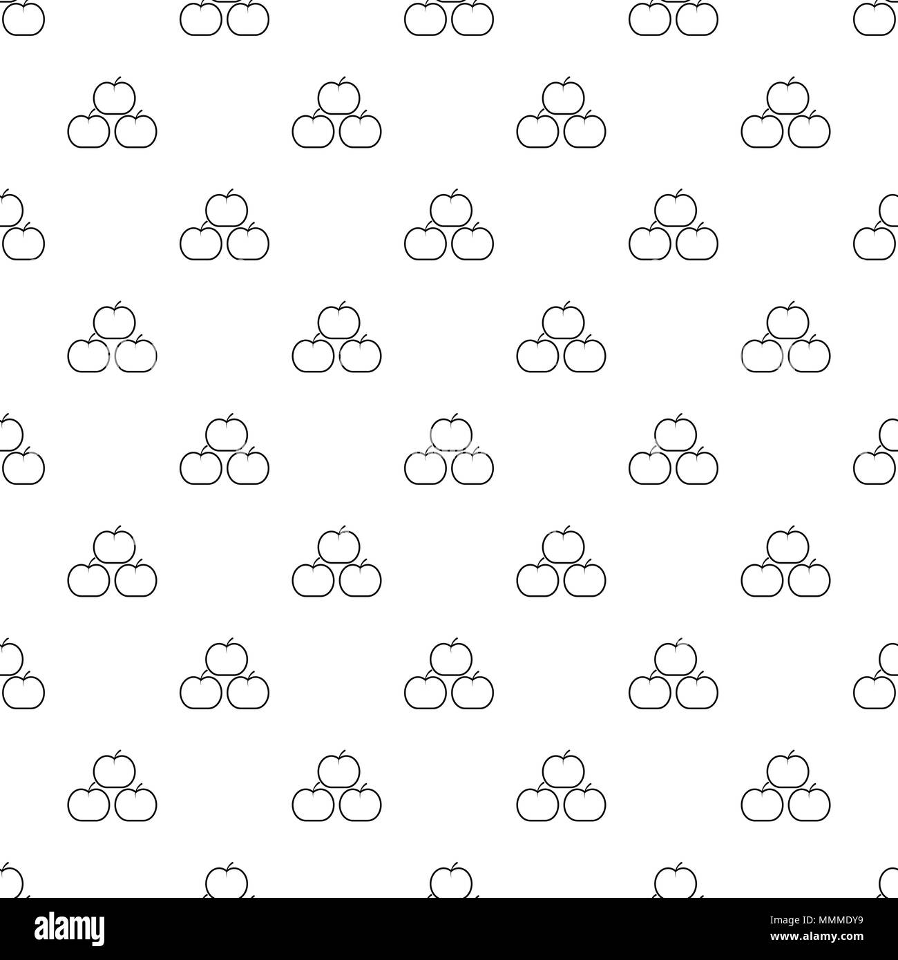 Apples pattern vector seamless Stock Vector Image & Art - Alamy