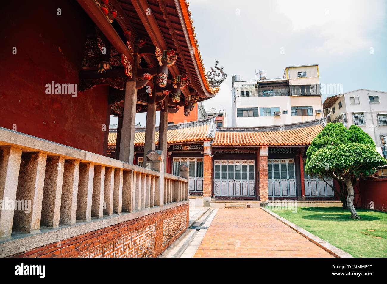 Changhua Confucius Temple in Taiwan Stock Photo - Alamy