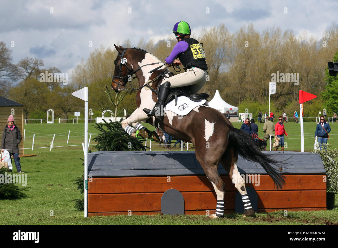 Amy Howe riding Unchartered Territory in the BE90 Badminton Grassroots ...