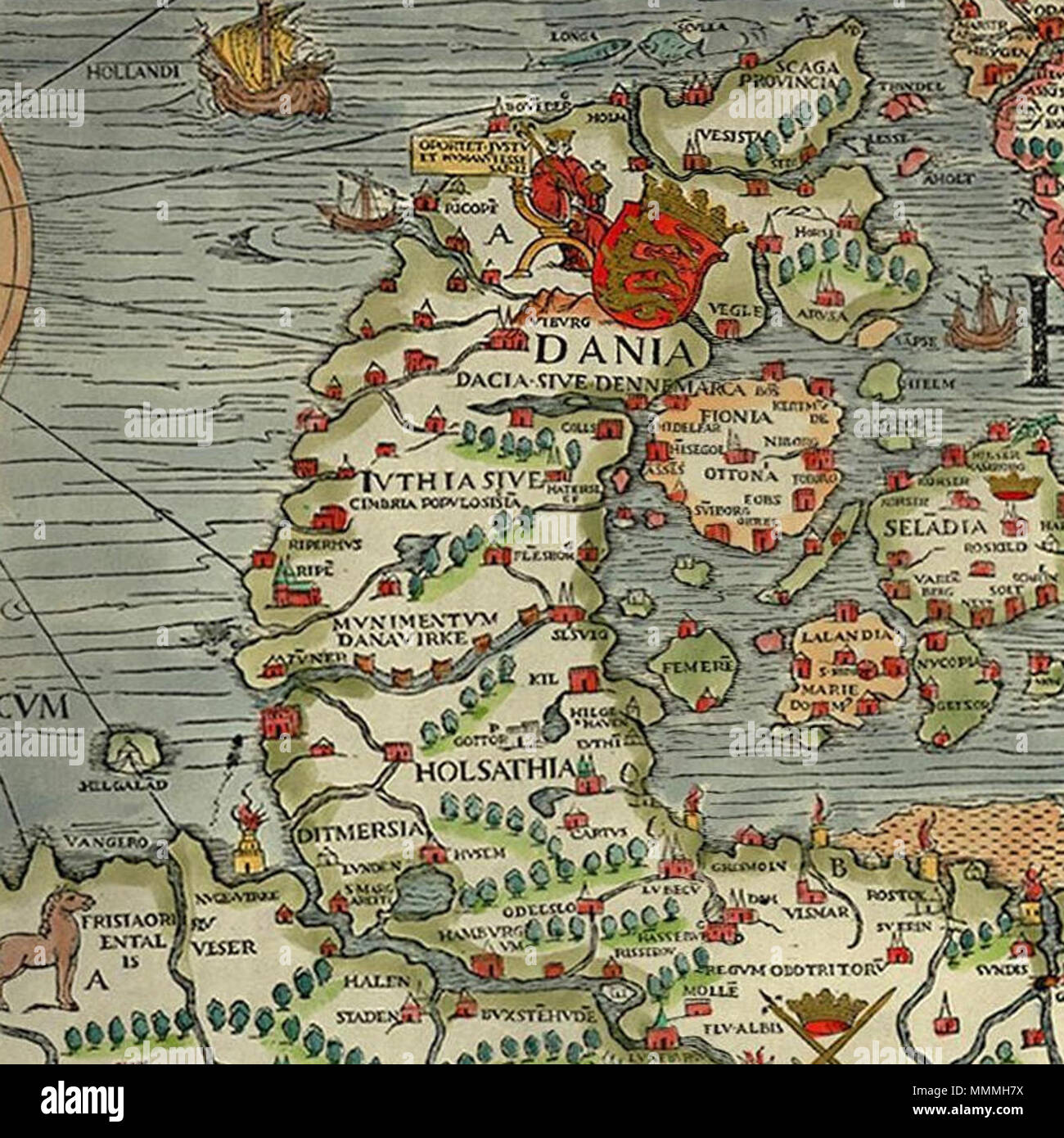 Olaus magnus carta marina hi-res stock photography and images - Alamy