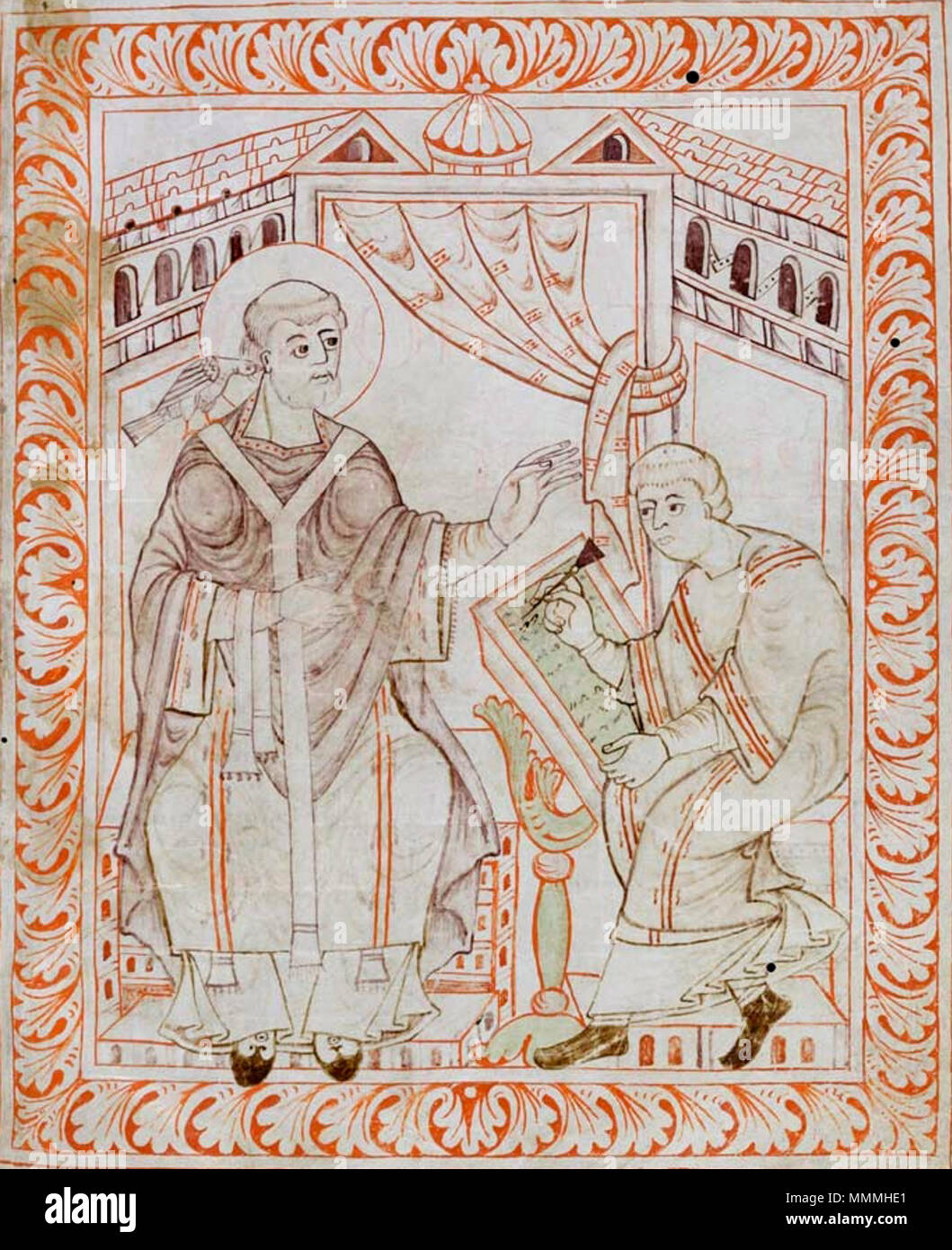 Gregorian manuscript hi-res stock photography and images - Alamy