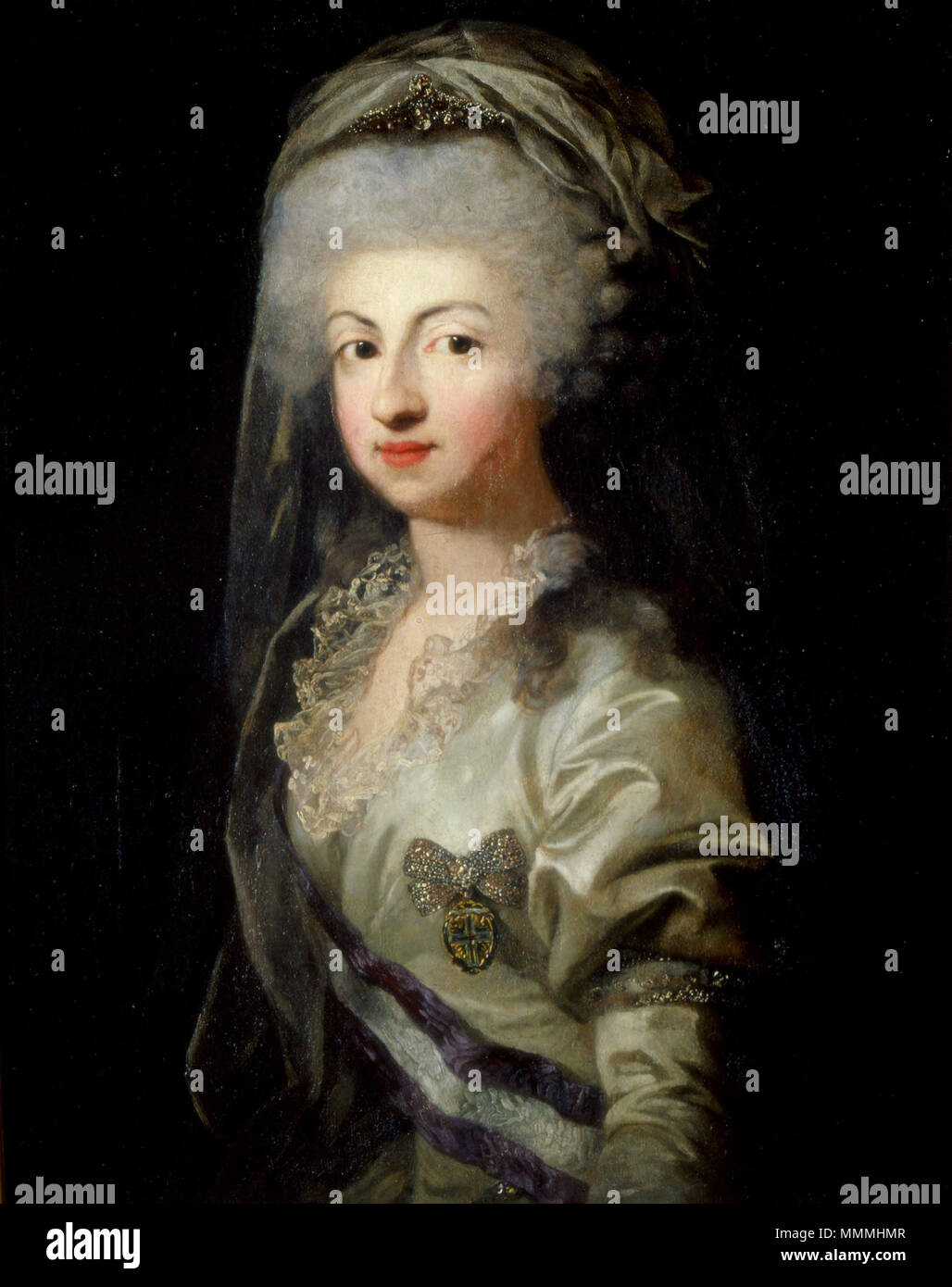 . English: Princess Carolina of Parma (1770-1804), hereditary princess ...
