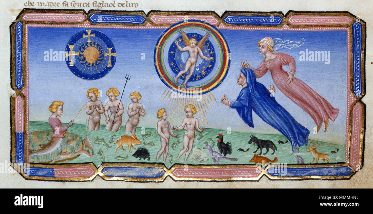 . Giovanni di paolo, paradiso 02 terra e paradiso.jpg . 1440s. see ...