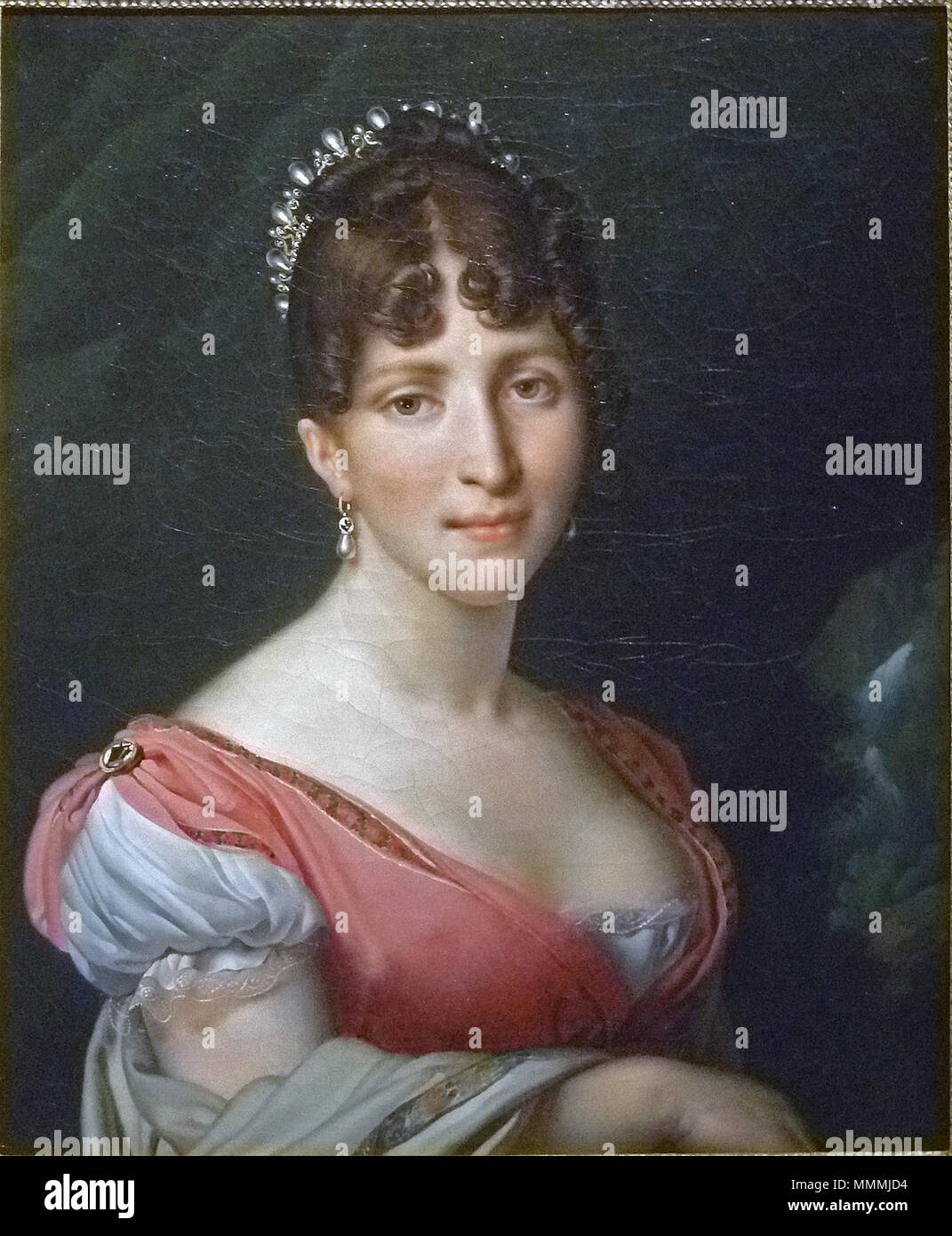 . English: 'Portrait of Hortense de Beauharnais, Queen of Holland ...