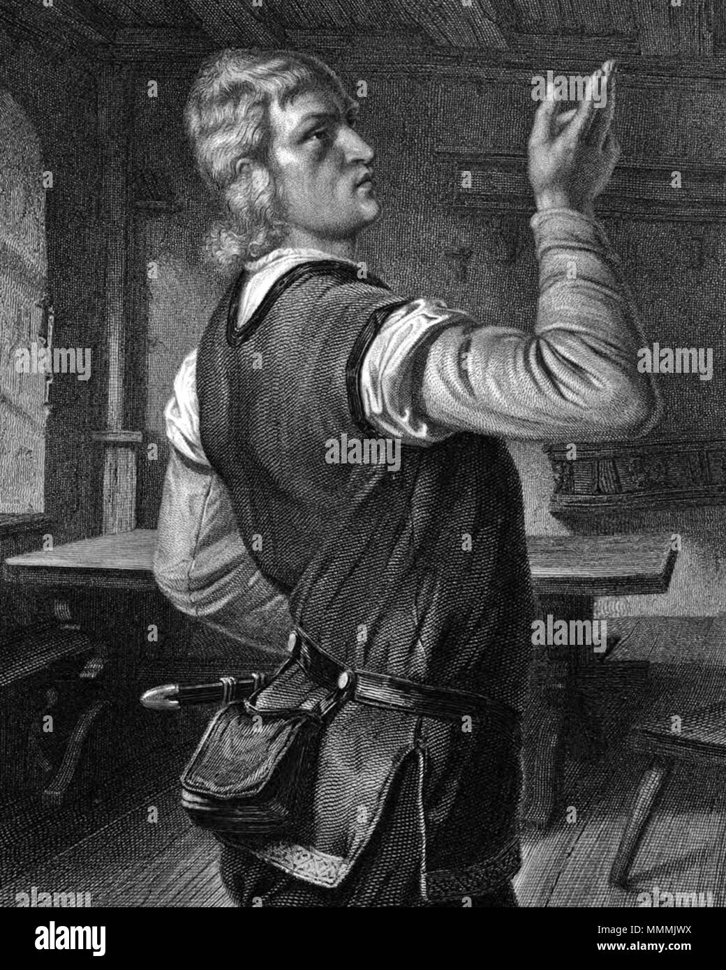 Schiller-Galerie . 1859. Friedrich Pecht Arnold vom Melchtal aus ...