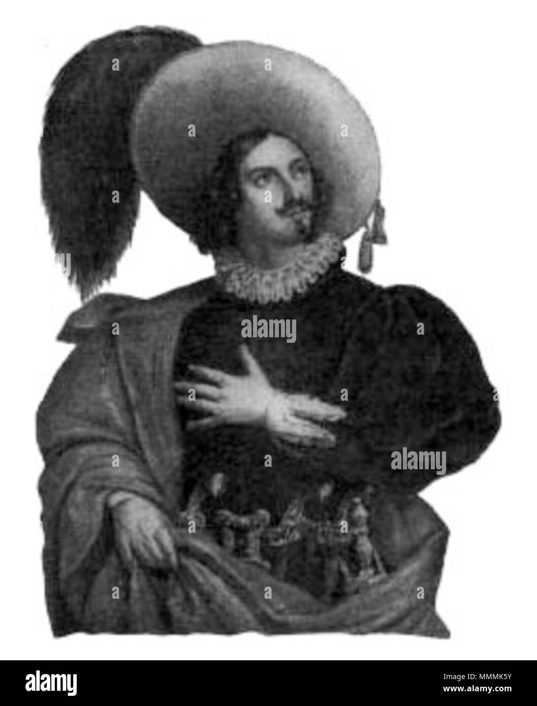 . English: Jean Chollet as Zampa Svenska: Jean Chollet som Zampa . 1831 ...