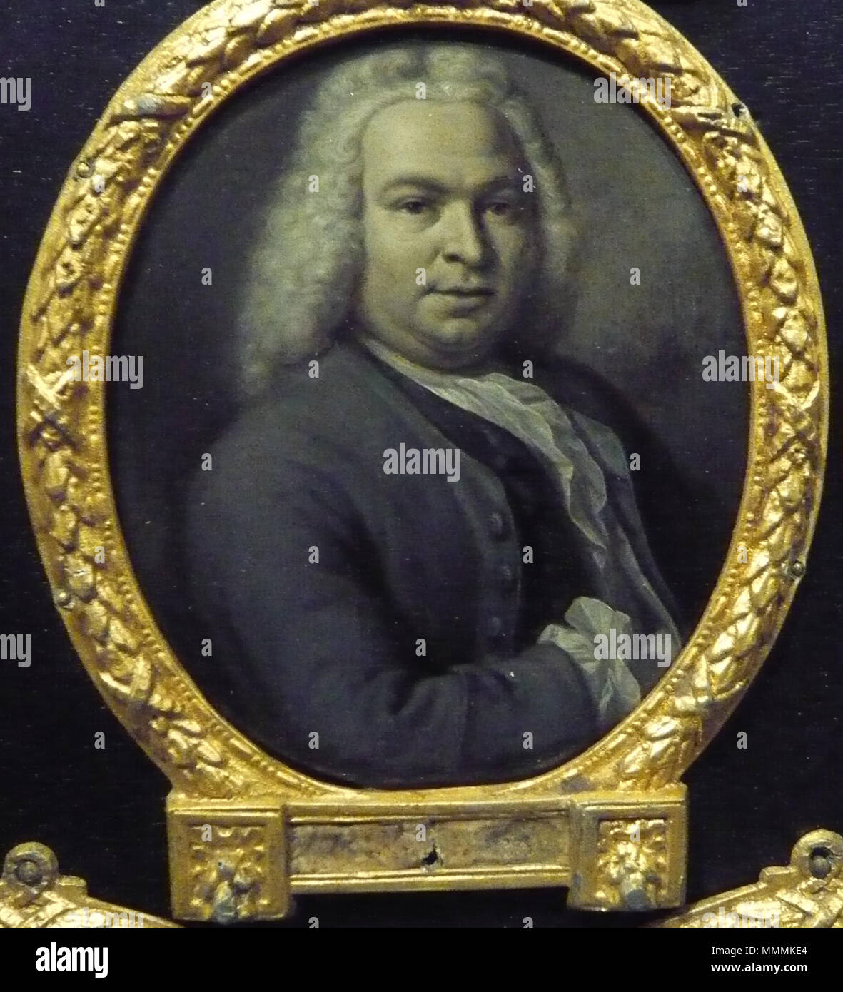 . English: Portrait mounted by Arnoud van Halen for his Pan Poëticon ...