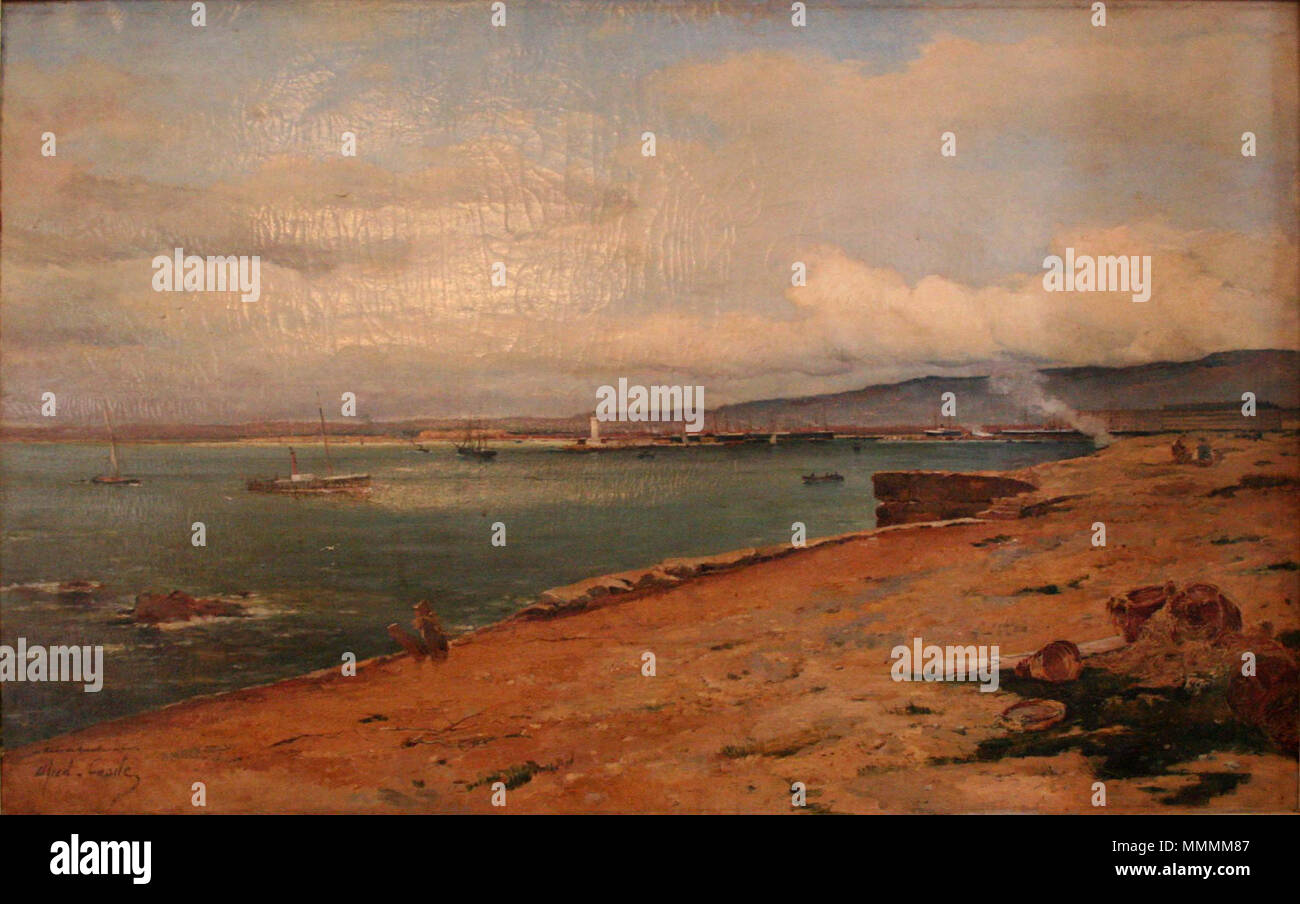 Français : La rade de Marseille en hiver Casile-La rade de Marseille en ...