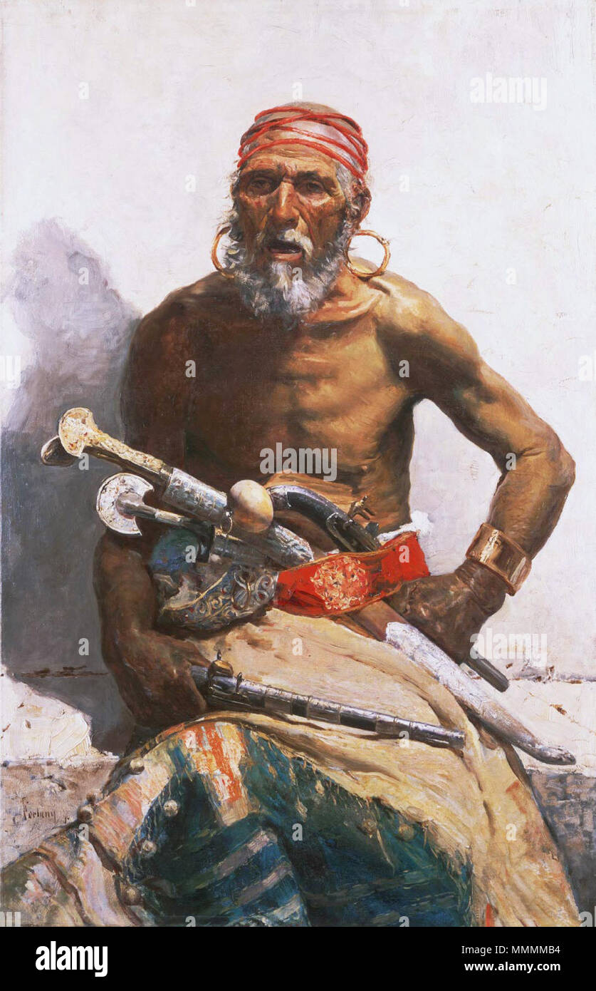 Arab Chief, by Mariano Fortuny y Carbó Arab Chief *oil on canvas *122.9 ...