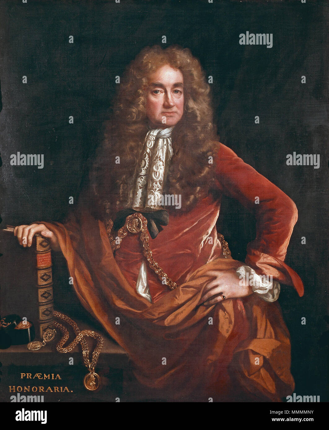Portrait of elias ashmole hi-res stock photography and images - Alamy