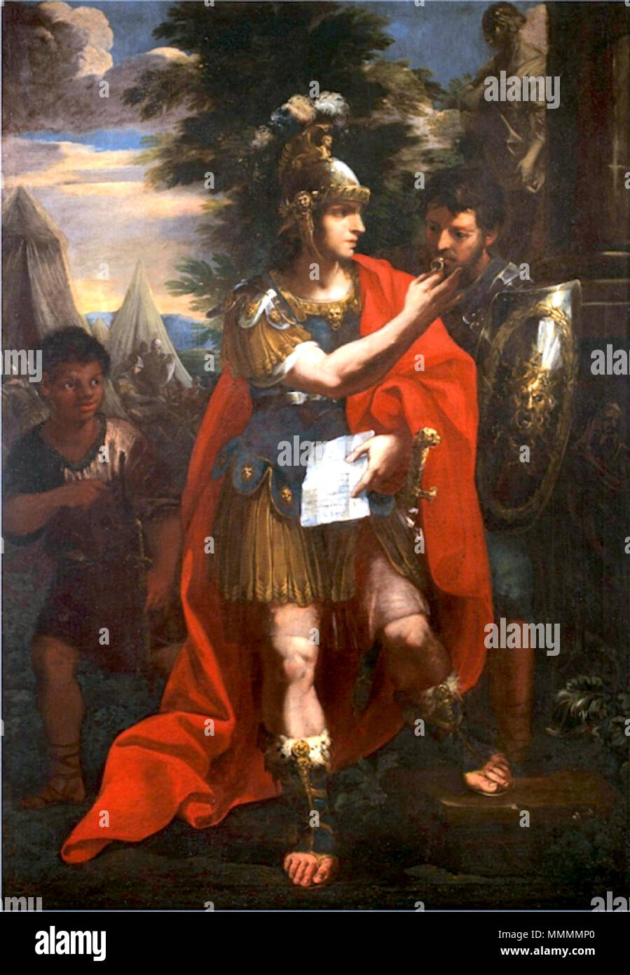Alexander and Hephaestion. 17th century. Alexander and Hephaestion ...