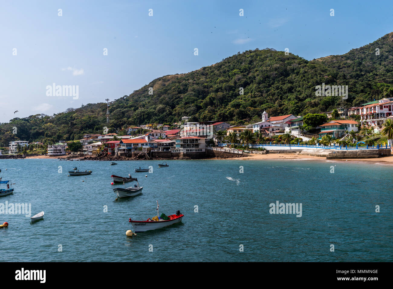 Taboga Island, known as the "Island of Flowers", is a volcanic island ...