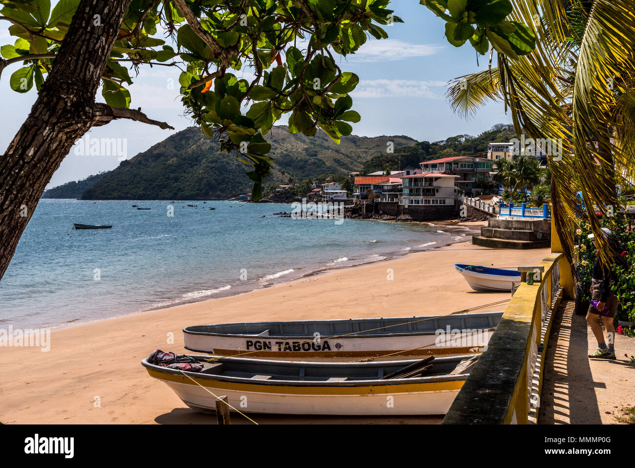 Taboga Island, known as the "Island of Flowers", is a volcanic island ...