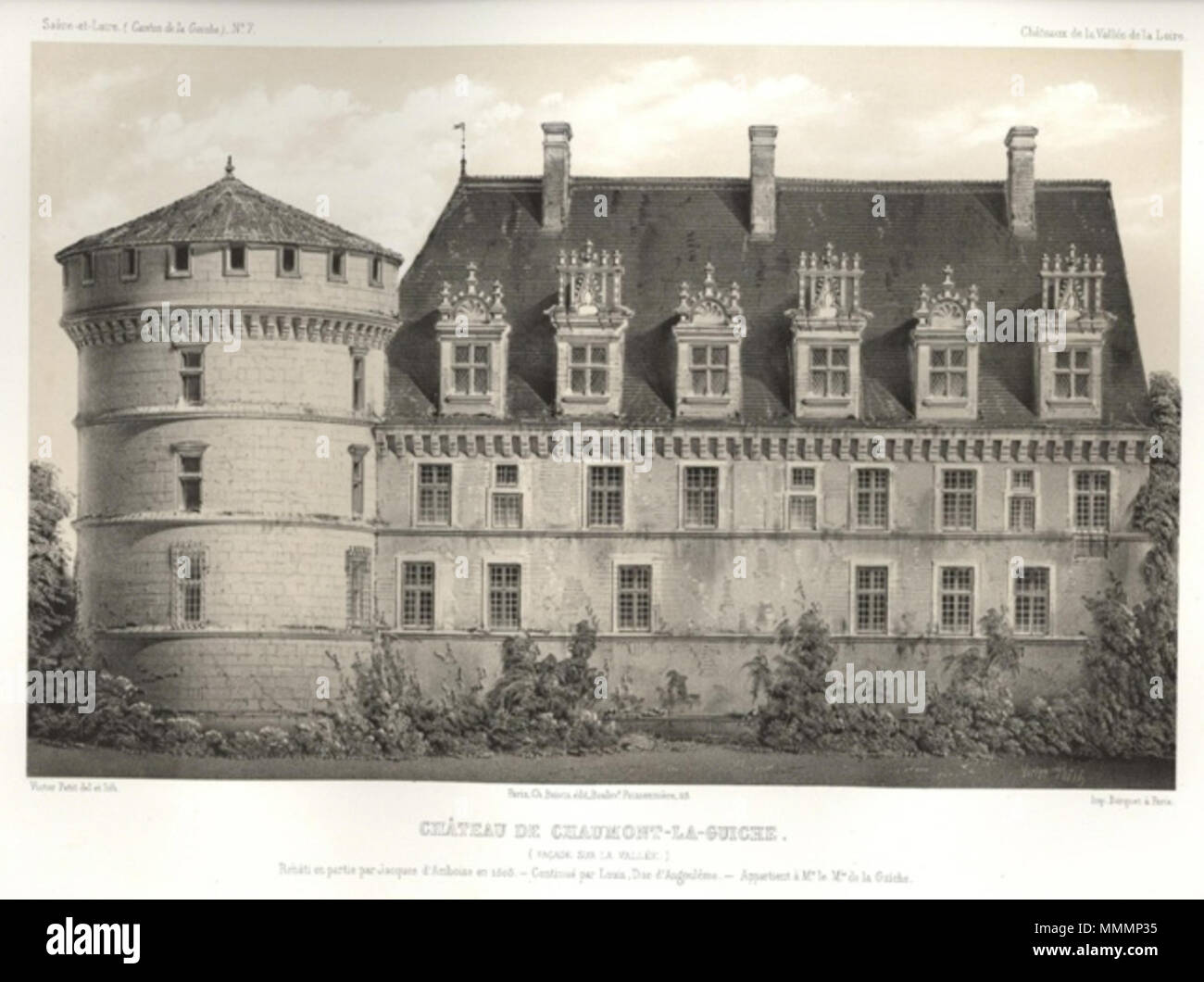 Chateau de chaumont la guiche hi-res stock photography and images - Alamy