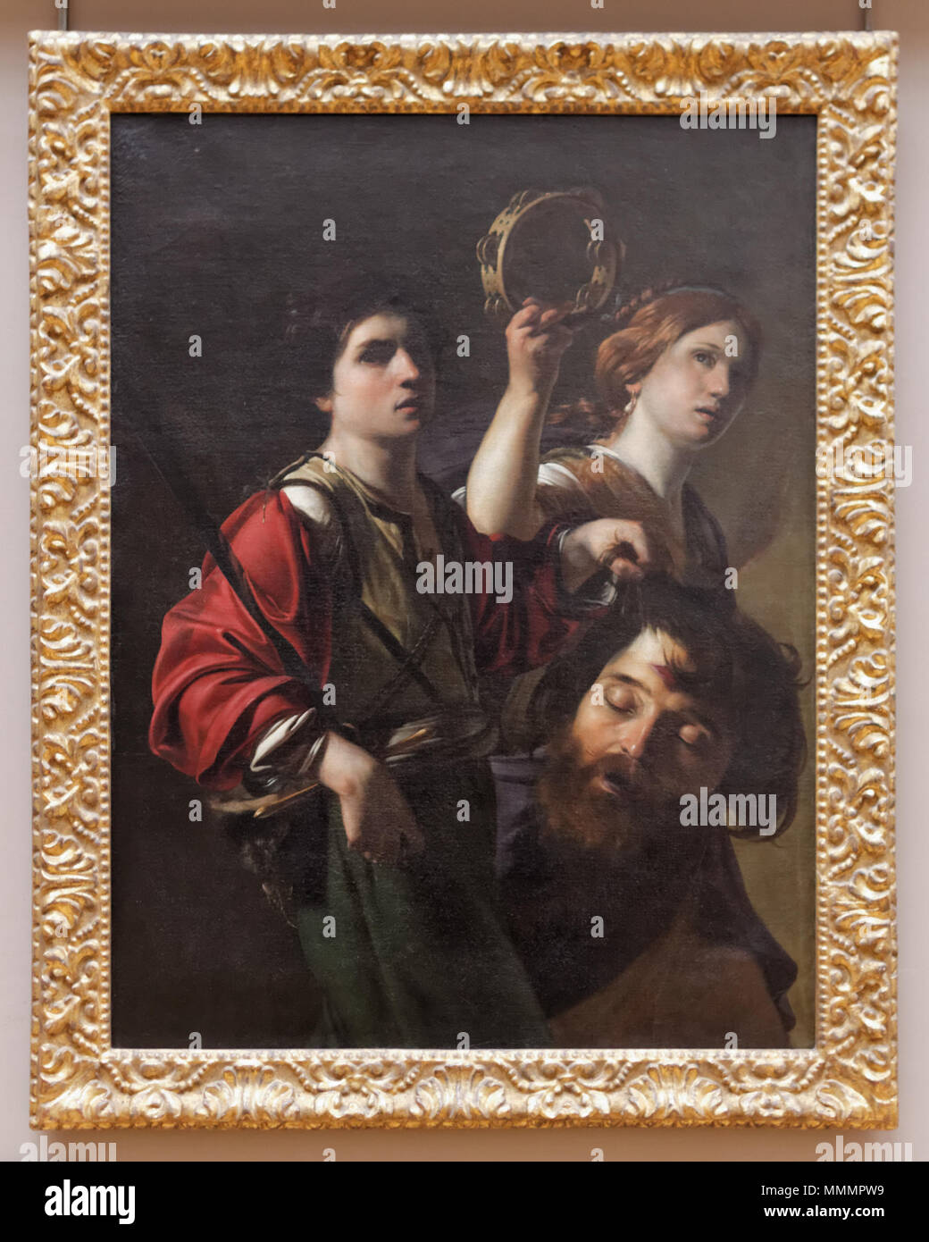 David, Manfredi (Louvre RF 1990-29) 01 Stock Photo - Alamy