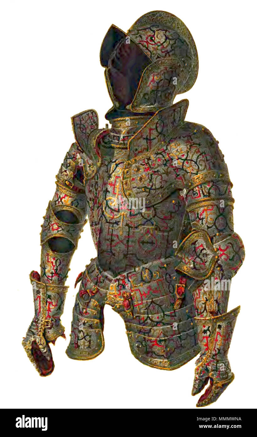 Ceremonial suit of armour Cut Out Stock Images & Pictures - Alamy