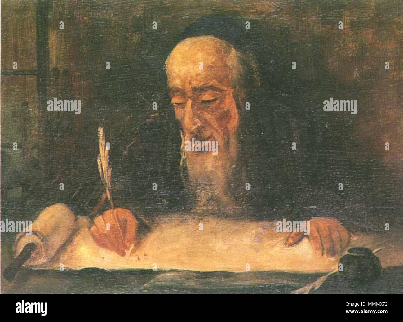 . English: Torah writer Polski: Pisarz Tory . before 1934. Artur ...