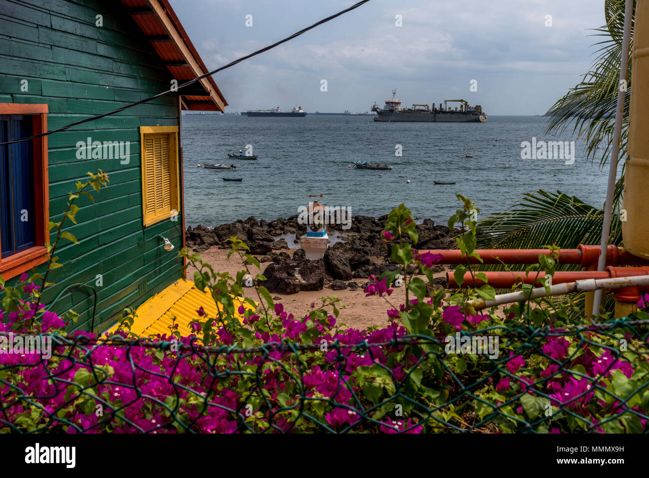 Taboga Island, known as the "Island of Flowers", is a volcanic island ...